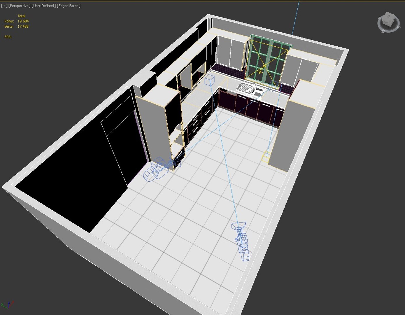 3d basic kitchen
