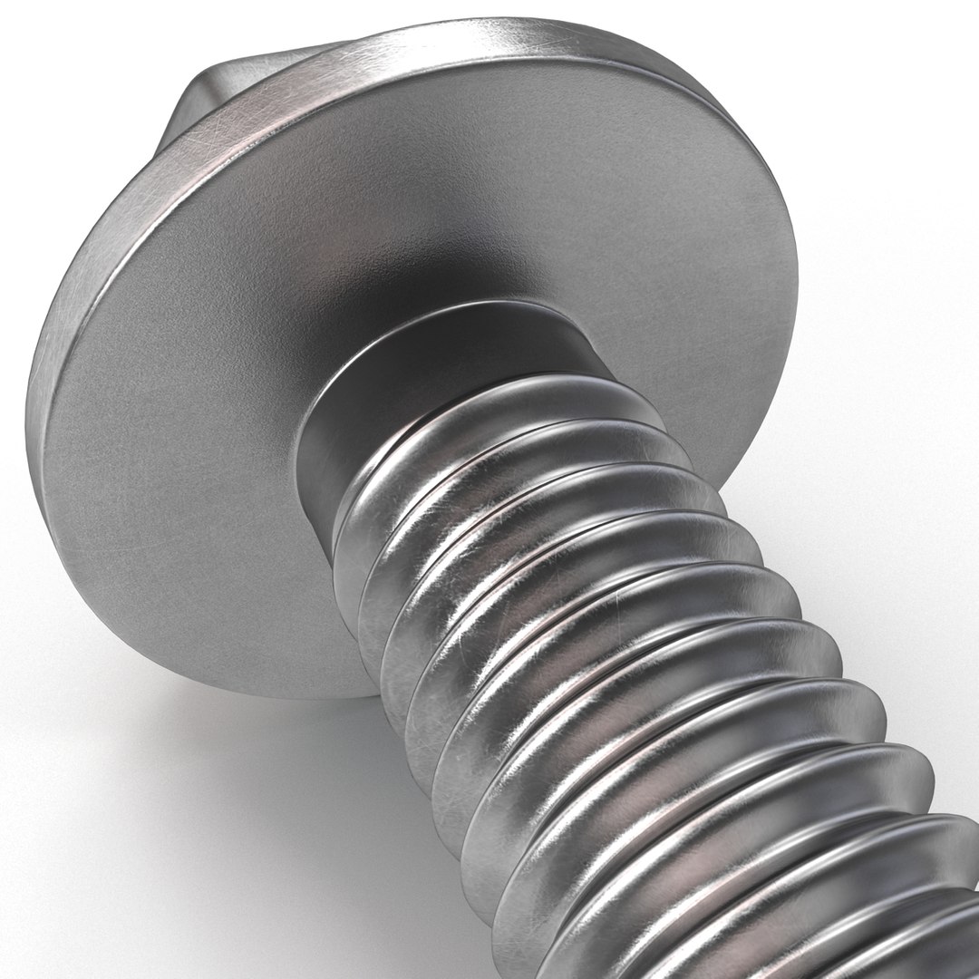 Hex Head Flange Bolt 3ds