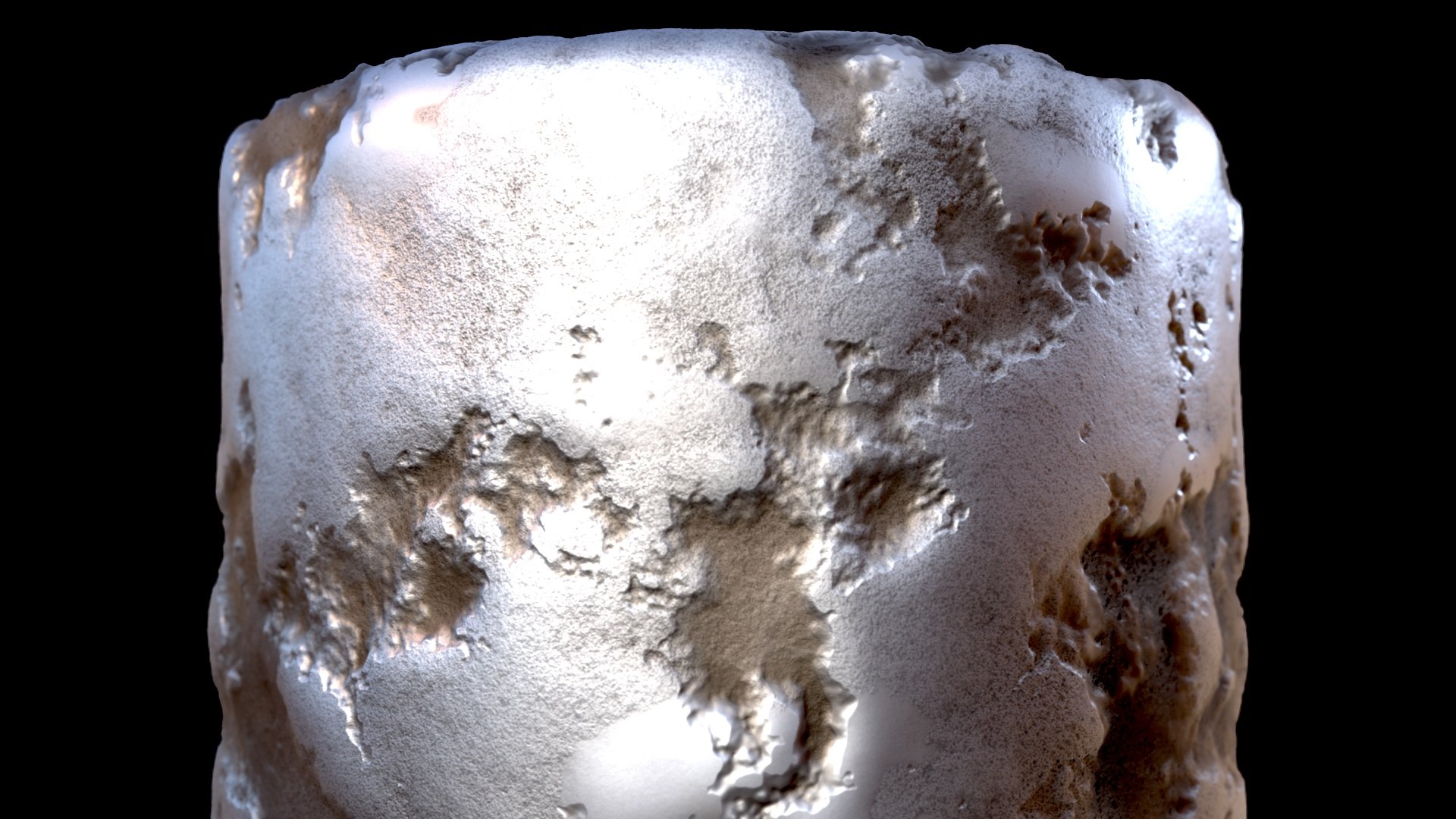 3D Silver Nugget Substance PBR Material And Textures Model - TurboSquid ...