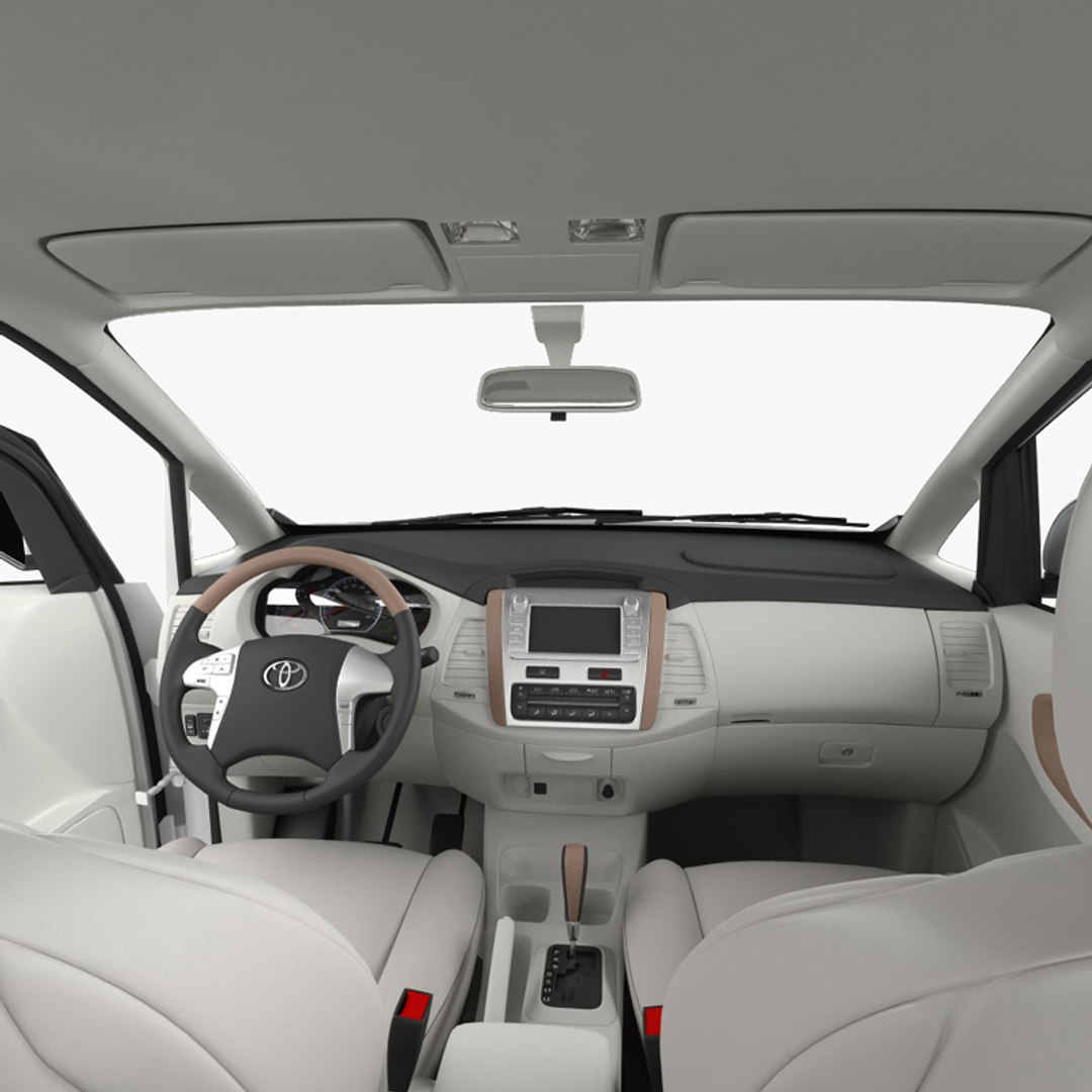 White Innova Interior