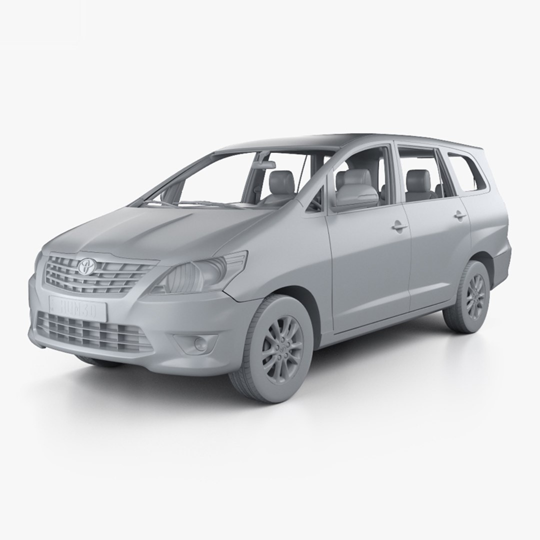 3D toyota innova 2011 model - TurboSquid 1626050
