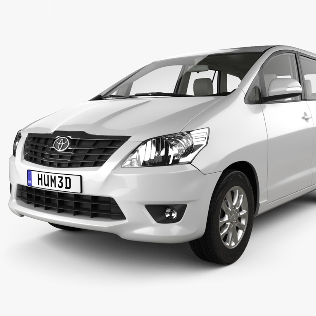 3D toyota innova 2011 model - TurboSquid 1626050