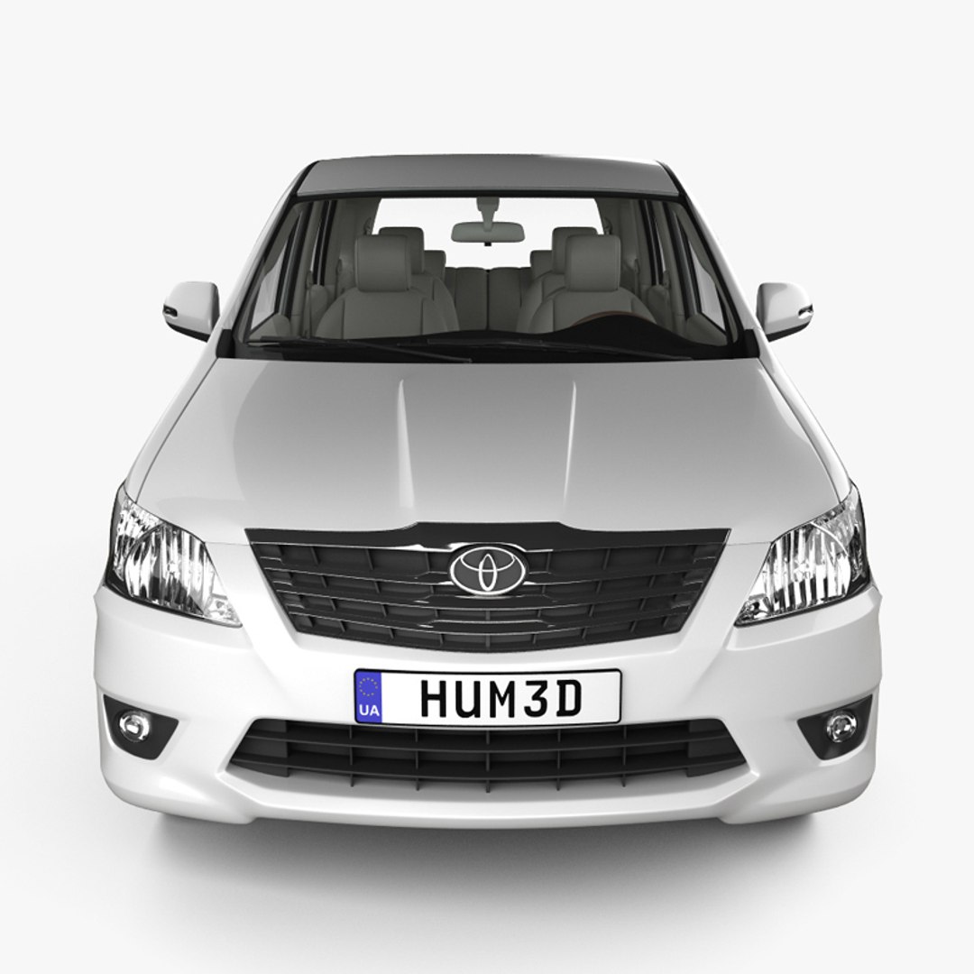 3D toyota innova 2011 model - TurboSquid 1626050