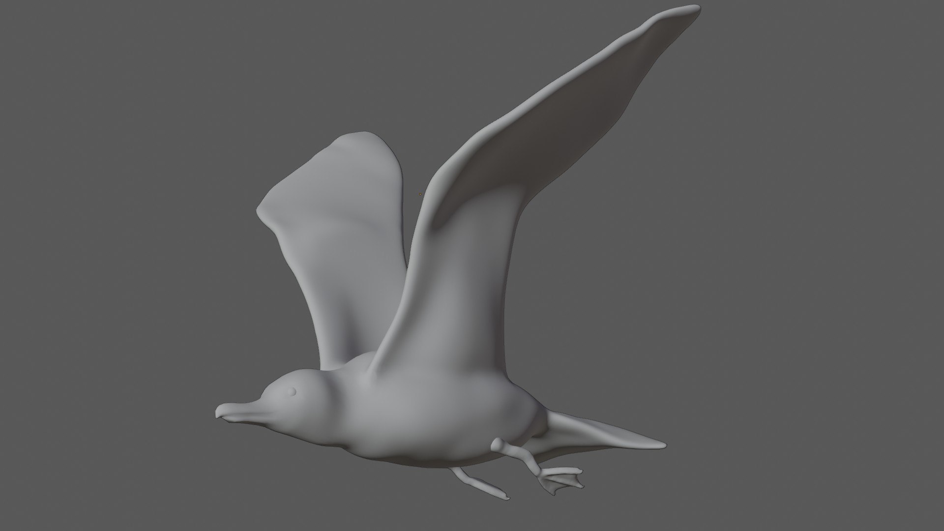 Fully Rigged Two Versions Of Seagull 3D Model - TurboSquid 1746520