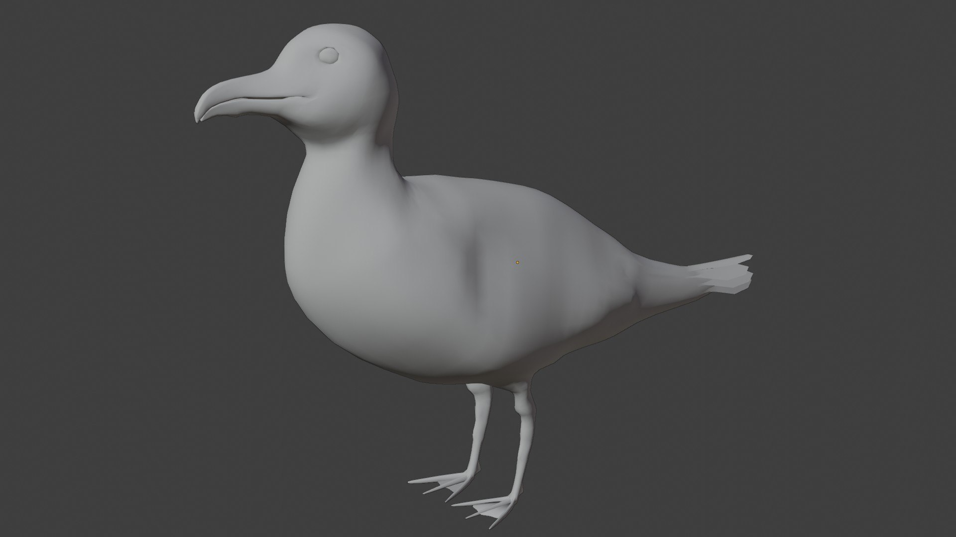 Fully Rigged Two Versions Of Seagull 3D Model - TurboSquid 1746520