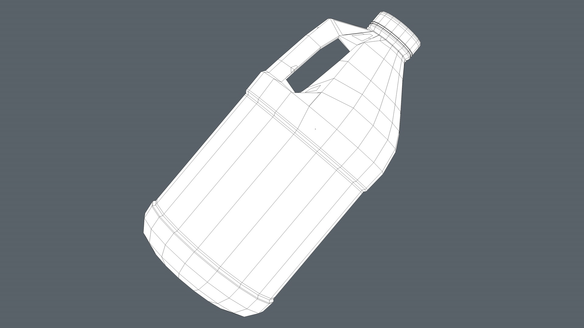 Jug half gallon 3D - TurboSquid 1624955