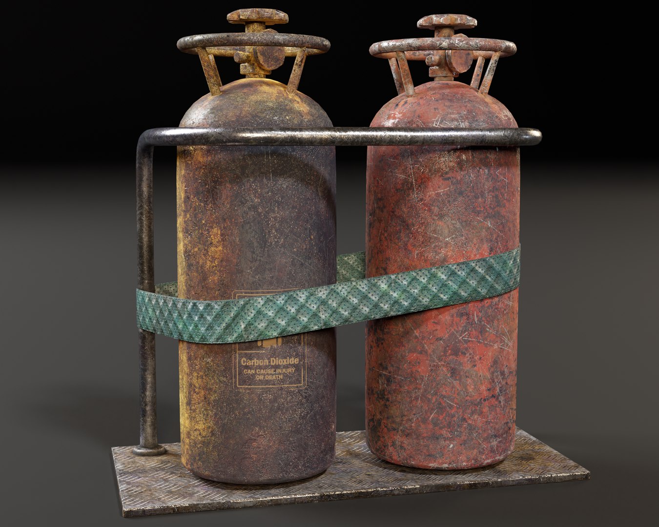 3D Sci-Fi C02 Canisters - TurboSquid 2357562