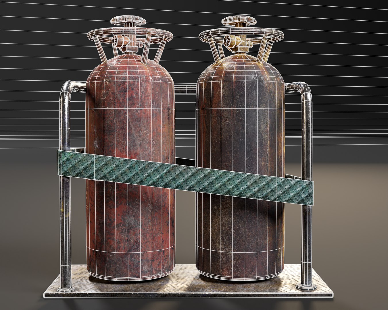 3D Sci-Fi C02 Canisters - TurboSquid 2357562