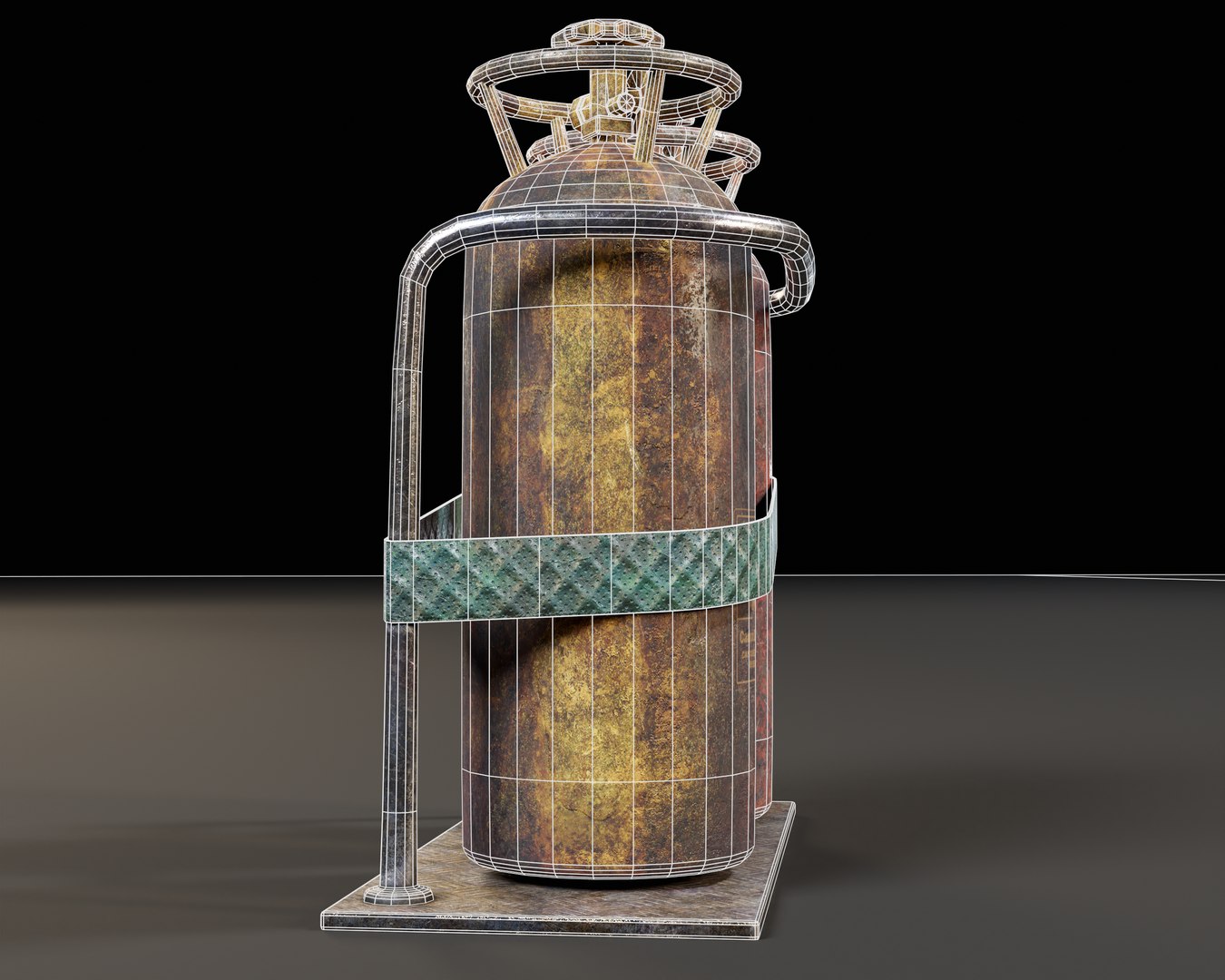 3D Sci-Fi C02 Canisters - TurboSquid 2357562