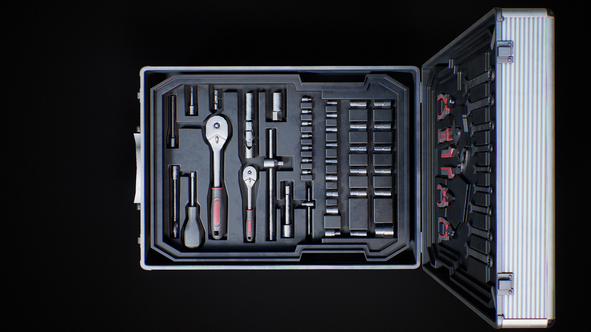 3D Toolbox With Equipment PBR Model - TurboSquid 2012305