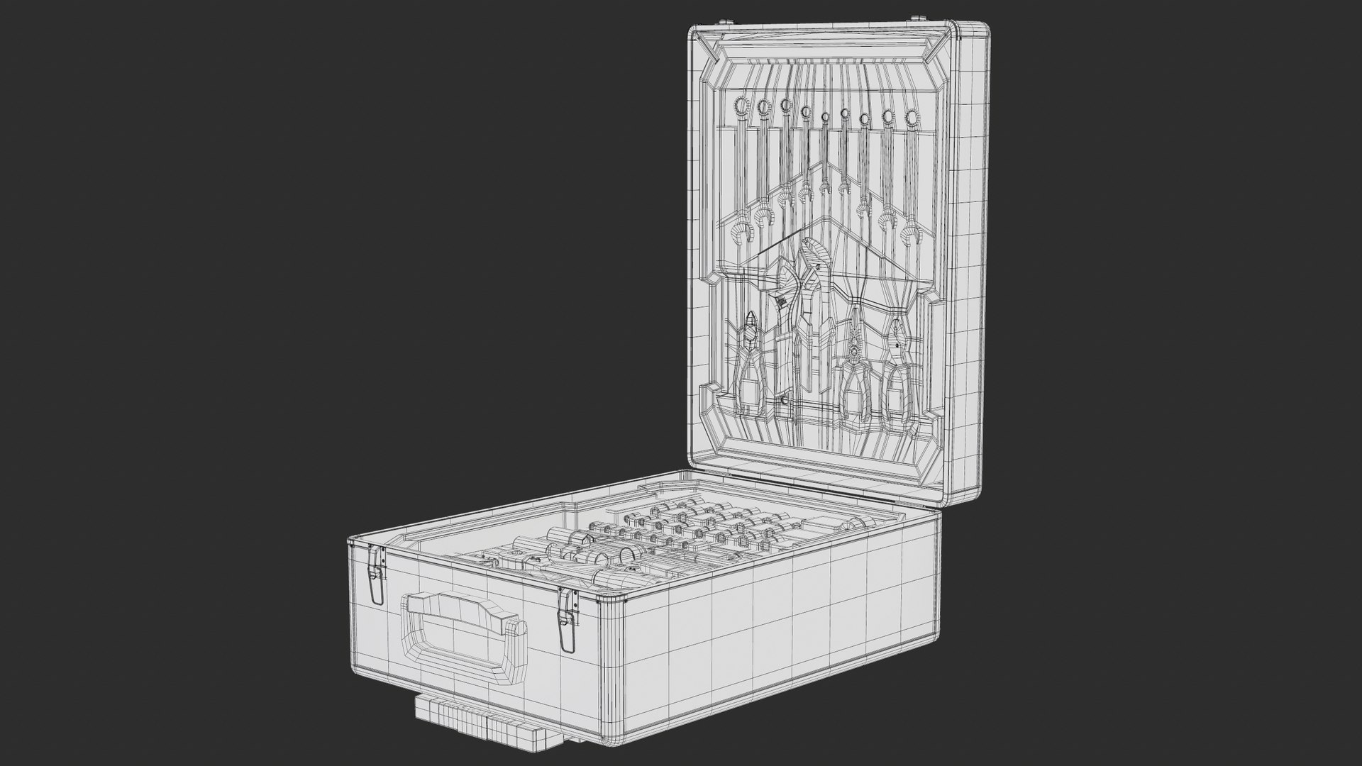 3D Toolbox With Equipment PBR model - TurboSquid 2012305