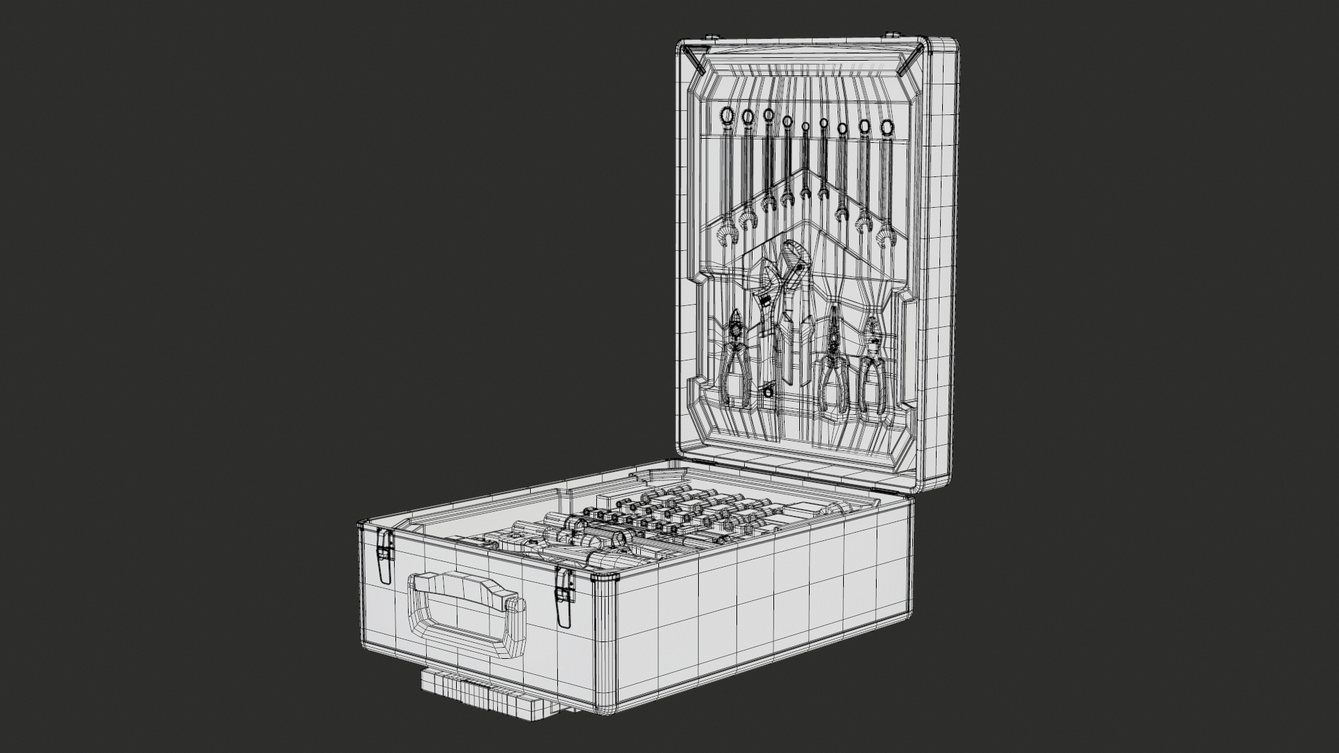 3D Toolbox With Equipment PBR Model - TurboSquid 2012305