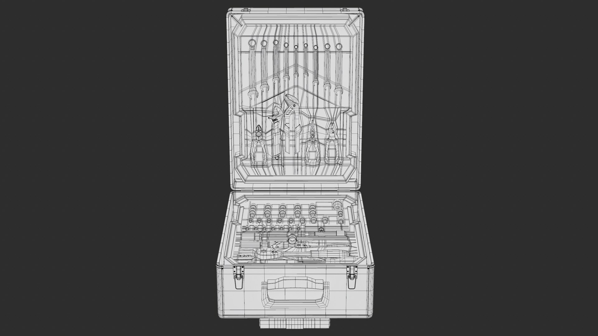 3D Toolbox With Equipment PBR Model - TurboSquid 2012305