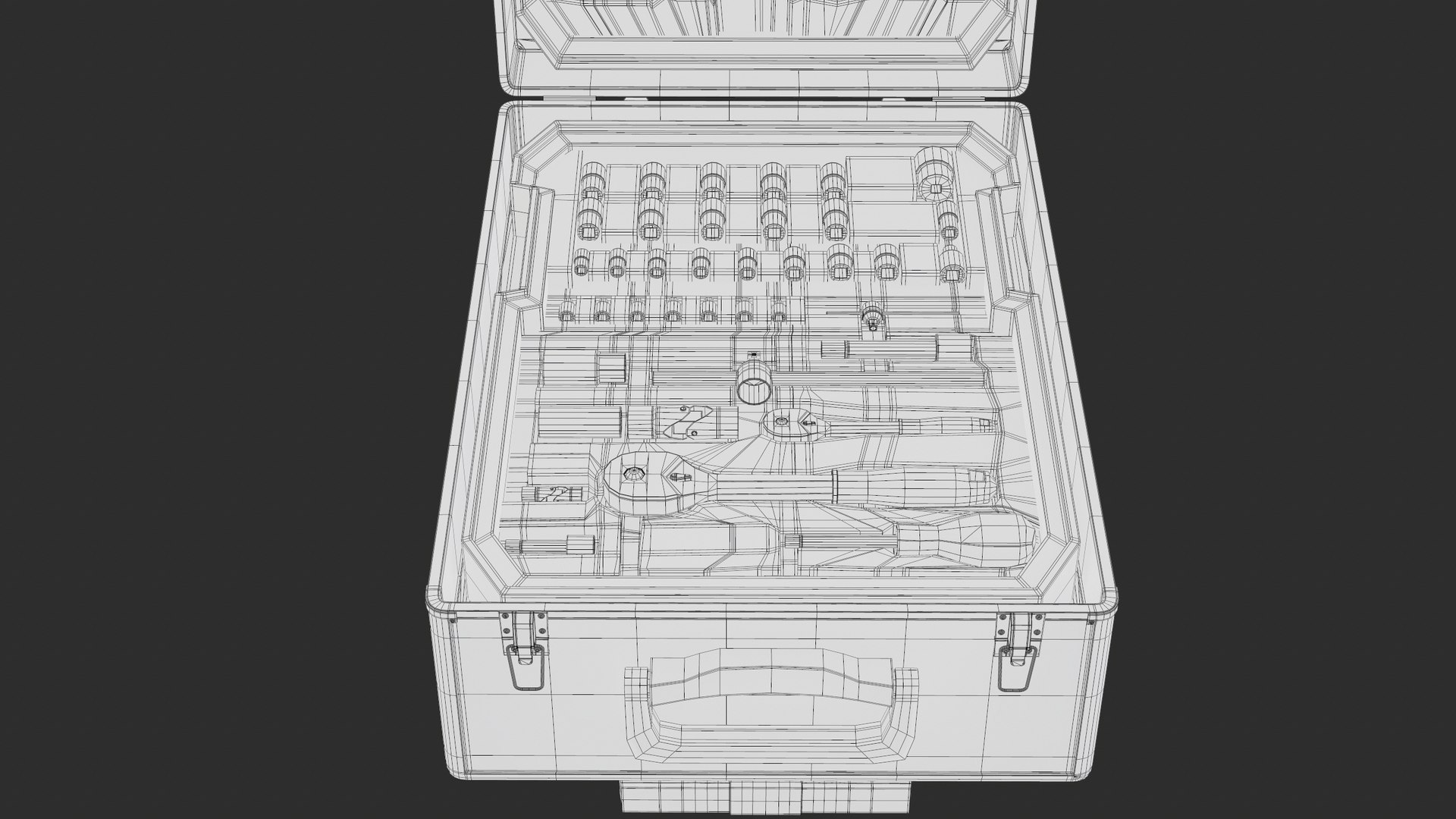 3D Toolbox With Equipment PBR model - TurboSquid 2012305