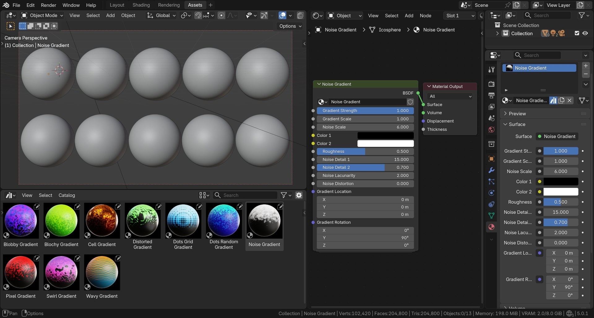 3D Model Procedural Stylized Gradients Material Pack - TurboSquid 2530749