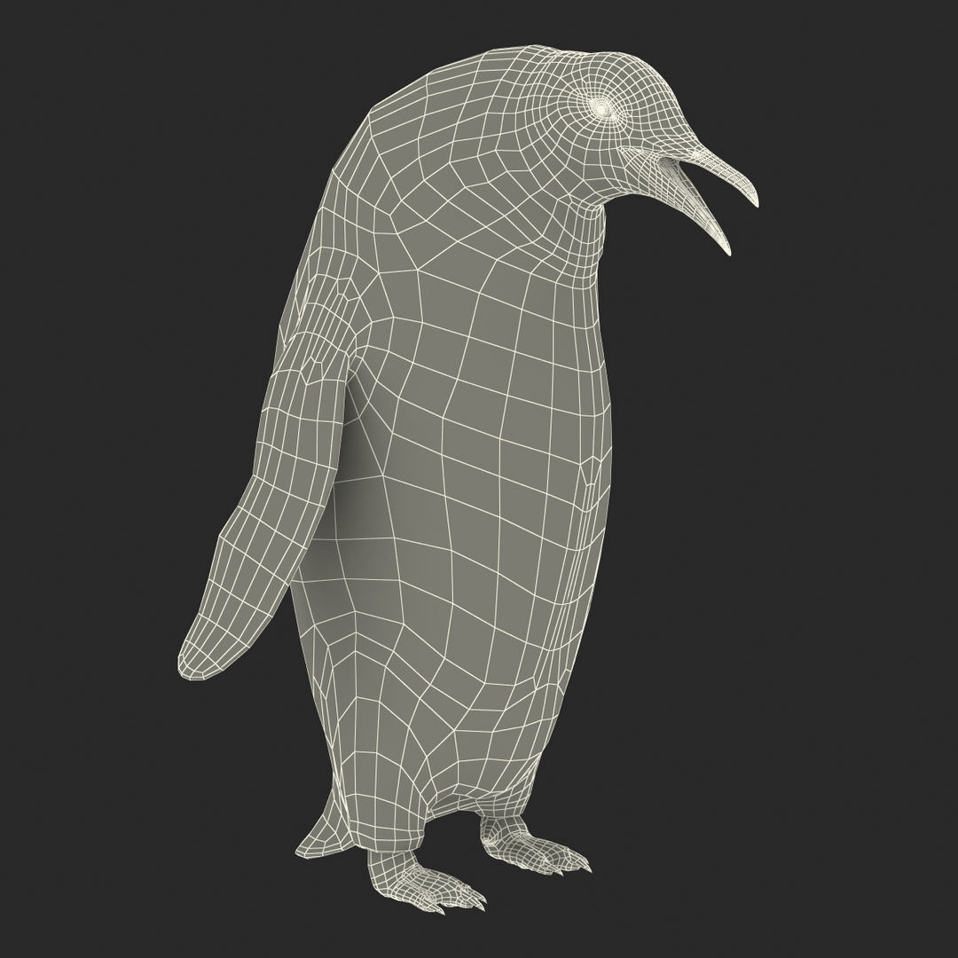 Penguin Pose 3 Fur Max