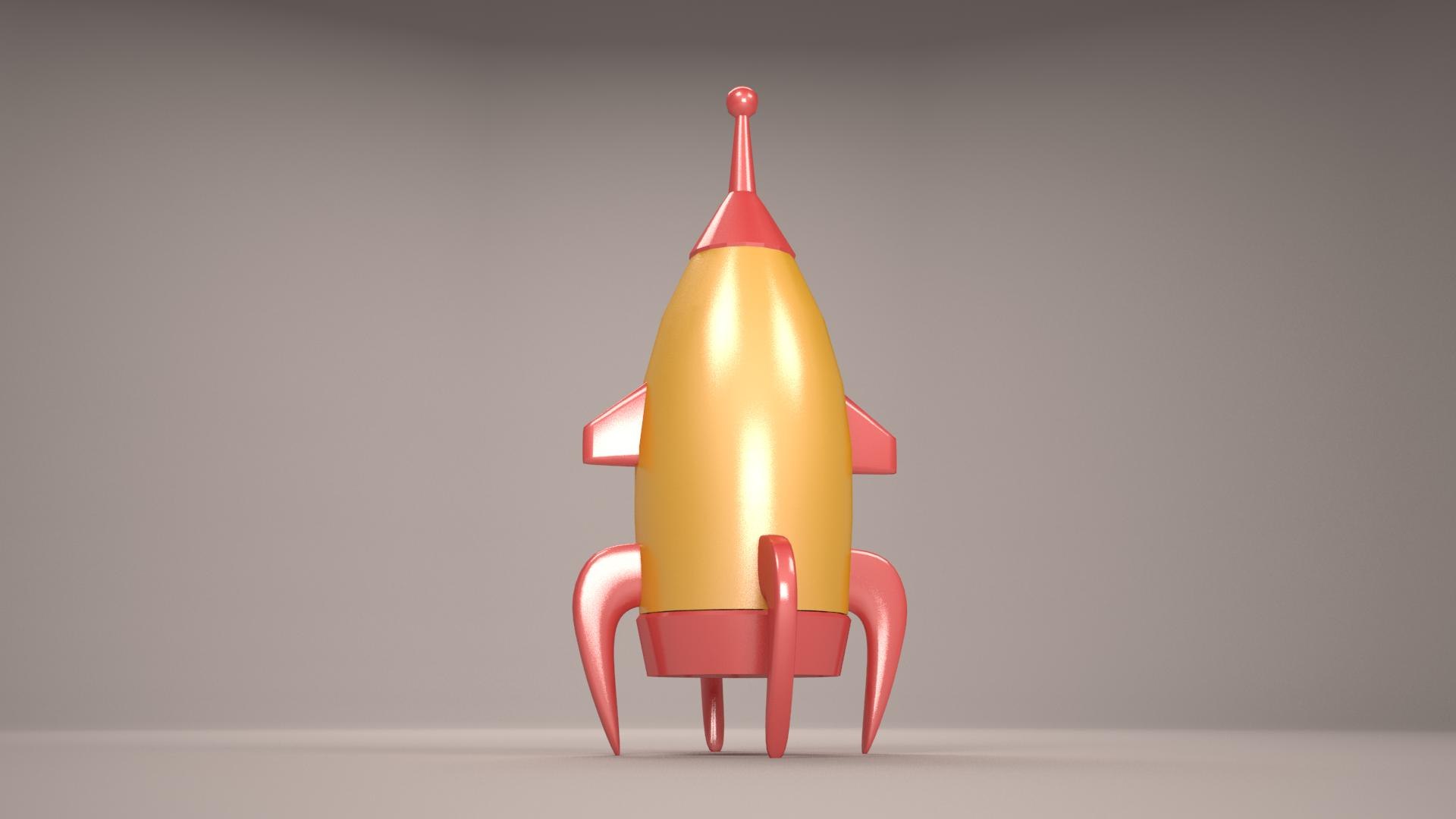 Rocket 3D Model - TurboSquid 2344017