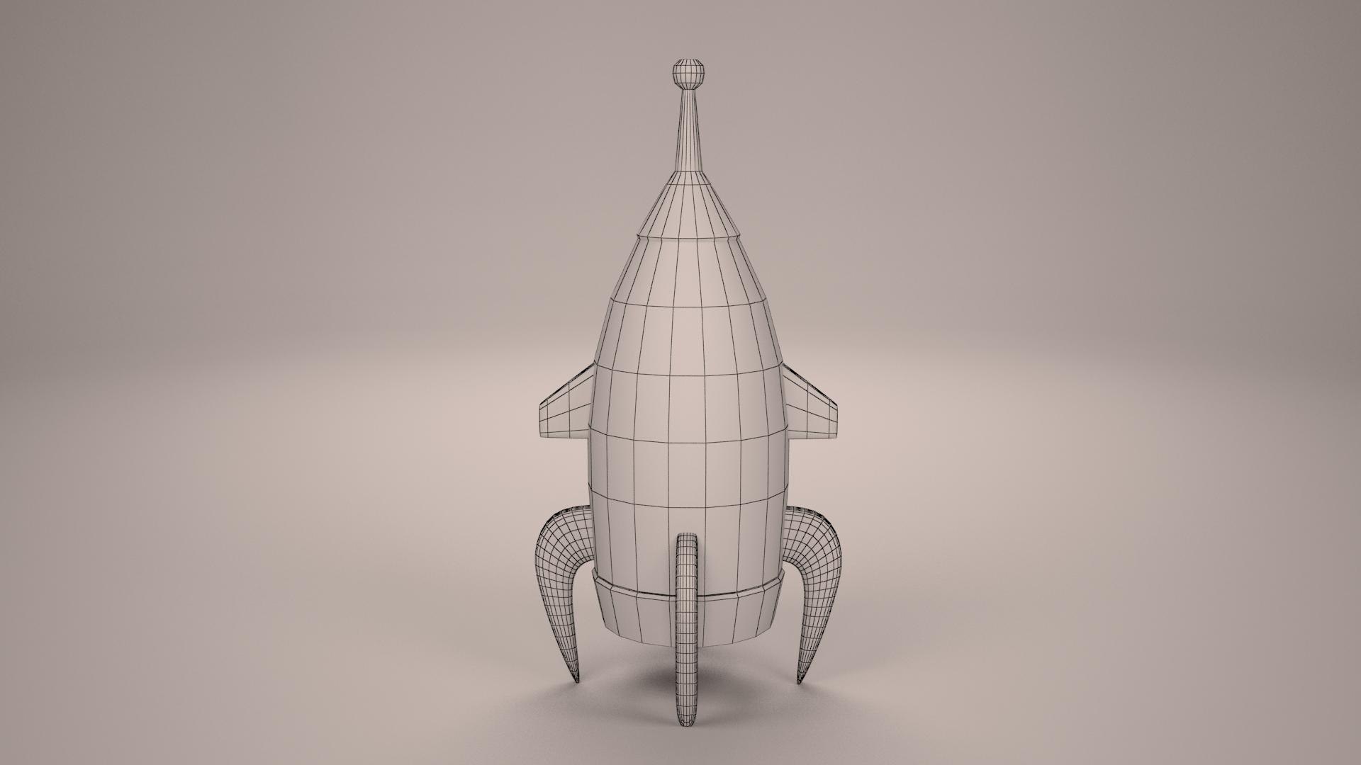 Rocket 3D Model - TurboSquid 2344017