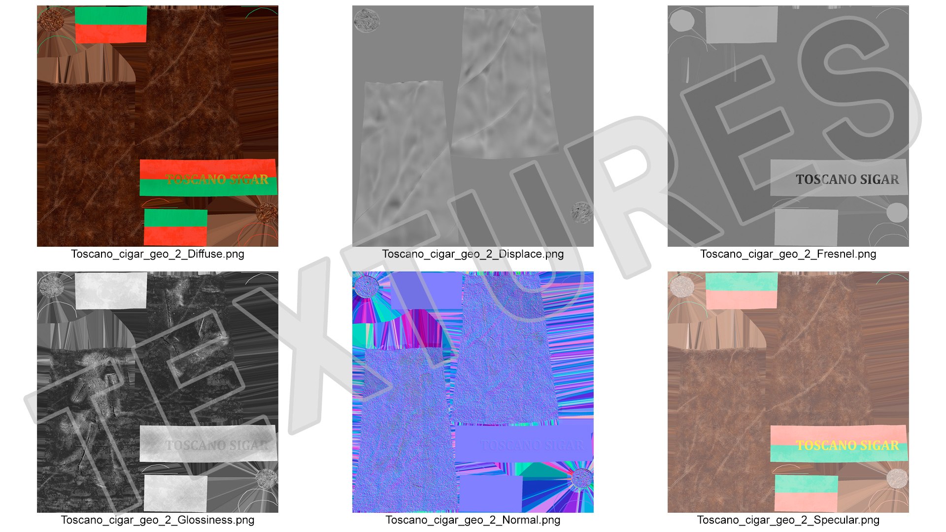 3D Toscano Classic Cigar Model - TurboSquid 1853393