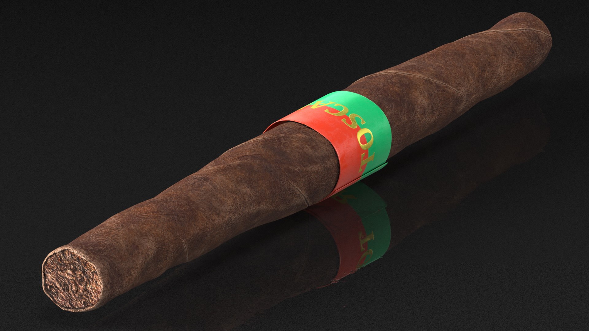 3D Toscano Classic Cigar Model - TurboSquid 1853393