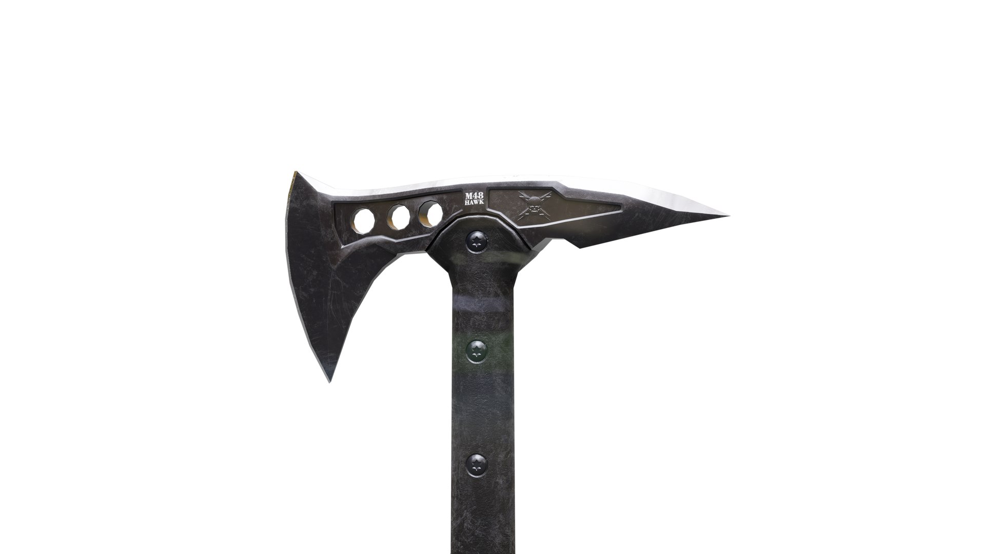 M48 Tomahawk - Low Poly 3K Tris 3D - TurboSquid 2210959