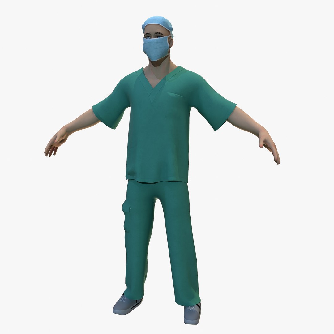 Doctor Surgeon 3D - TurboSquid 1263567