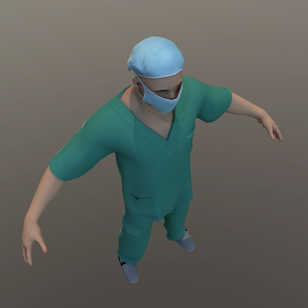 Doctor Surgeon 3D - TurboSquid 1263567