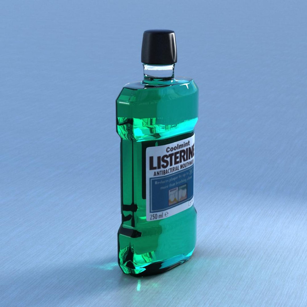 Listerine 3d Model