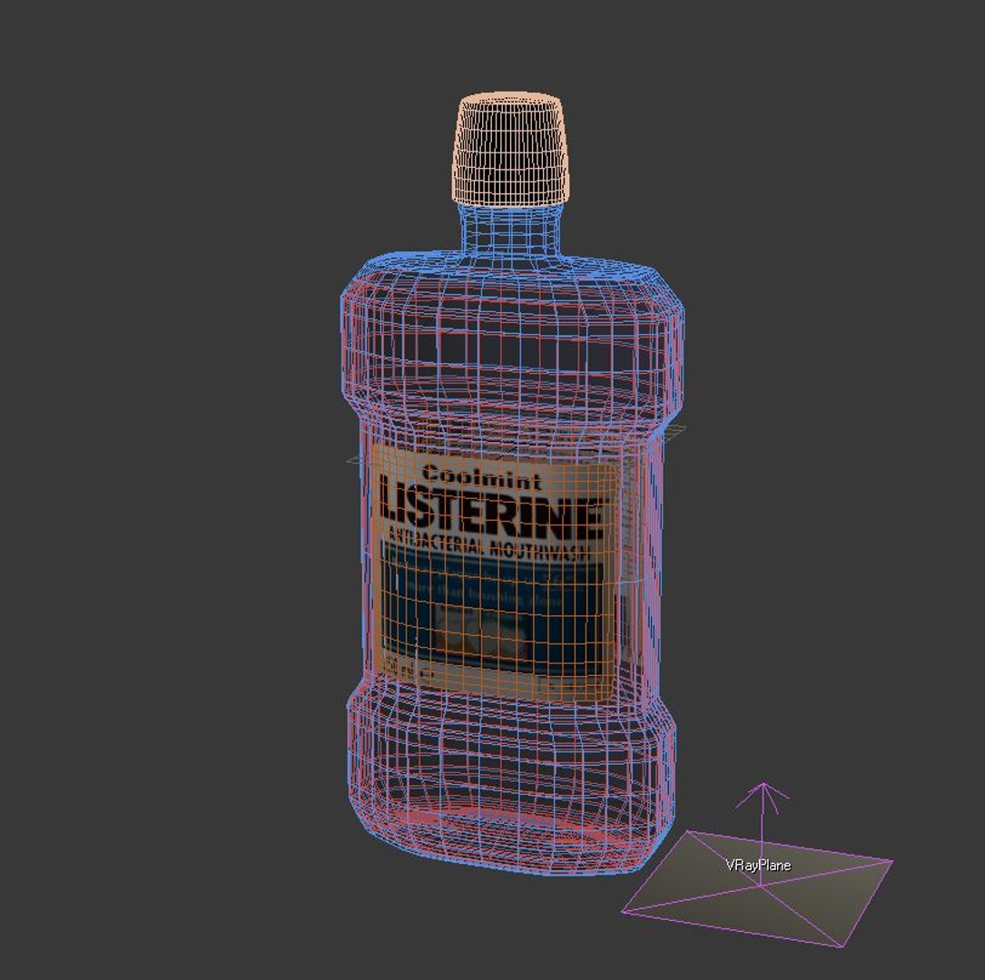 Listerine 3d Model