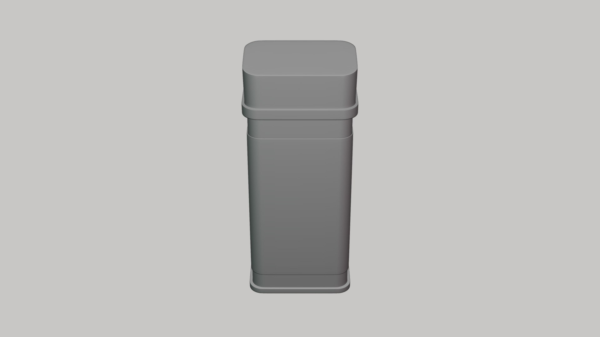 Pill Can Box - Geometry Only No Textures No Materials 3D - TurboSquid ...