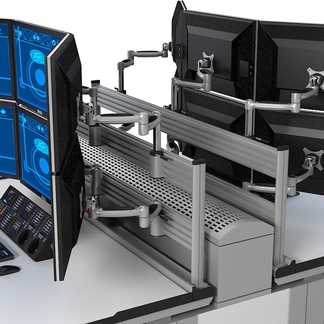 sbfi trading desk 3d max