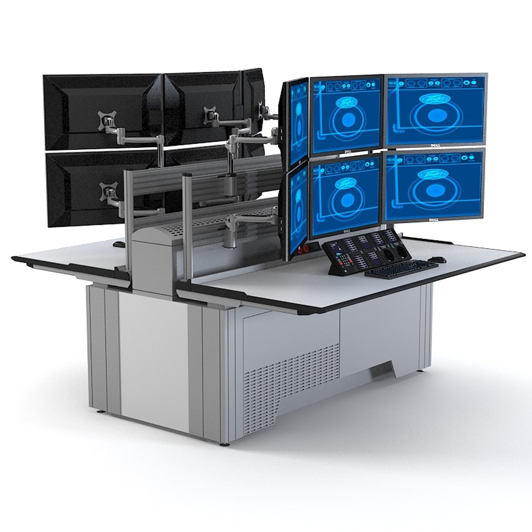 sbfi trading desk 3d max