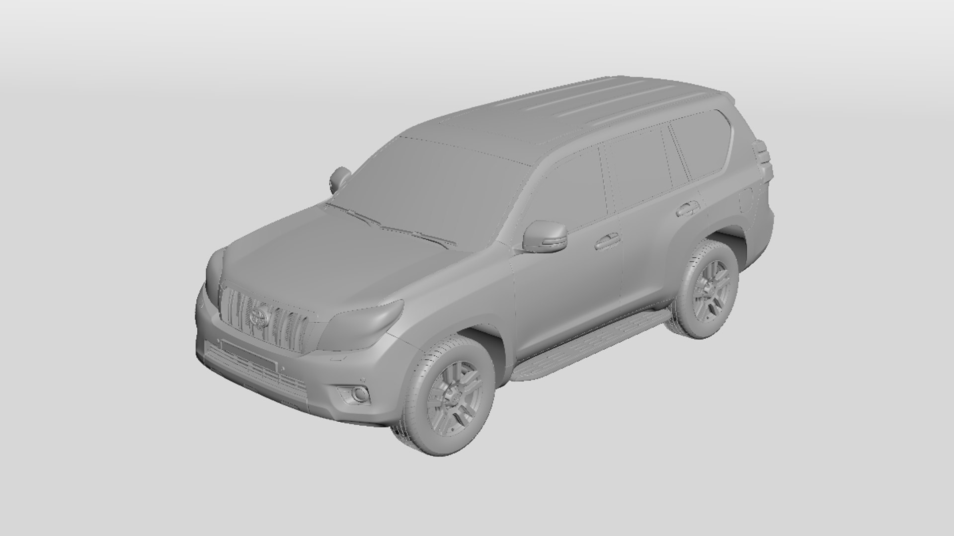 Toyota Land Cruiser 3d Model