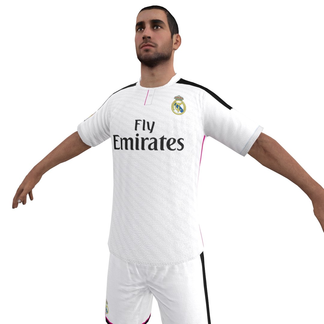 Soccer Player 3d Max