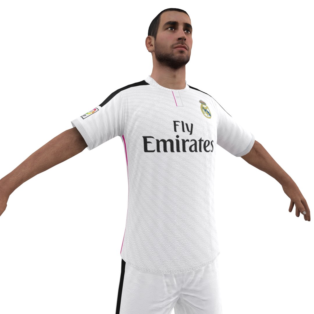 Soccer Player 3d Max