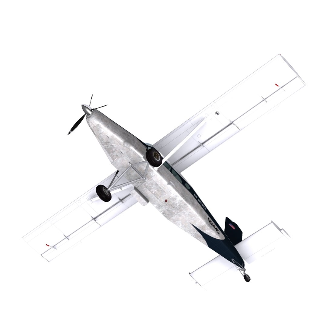 Pc-6 Aircraft Pilatus Porter 3d Model