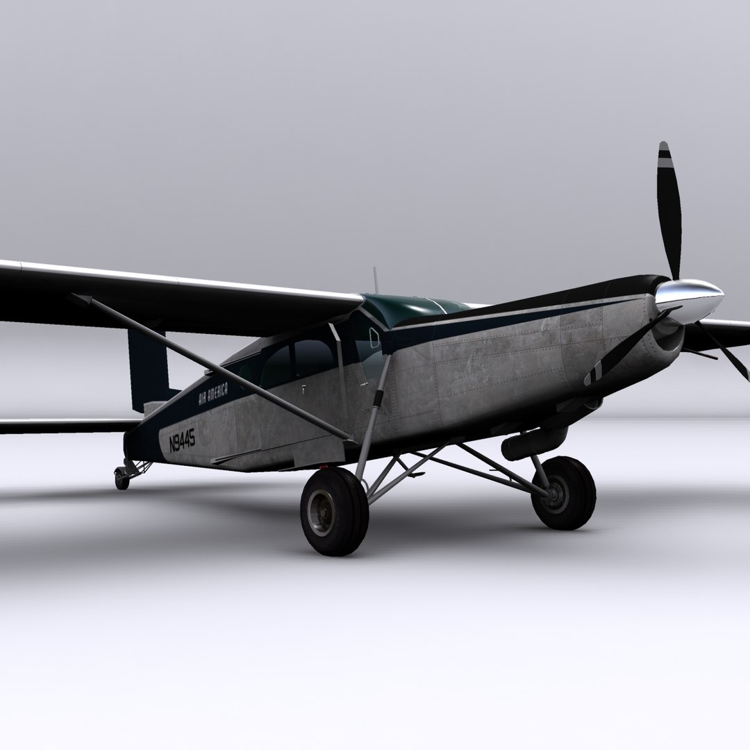 Pc-6 Aircraft Pilatus Porter 3d Model