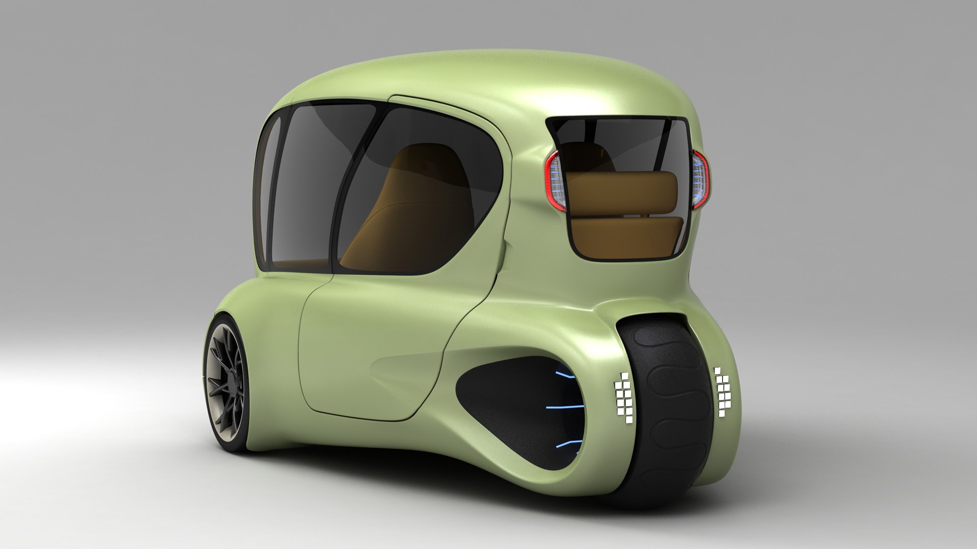 Bemo Tricycle Car 3D Model - TurboSquid 1437877