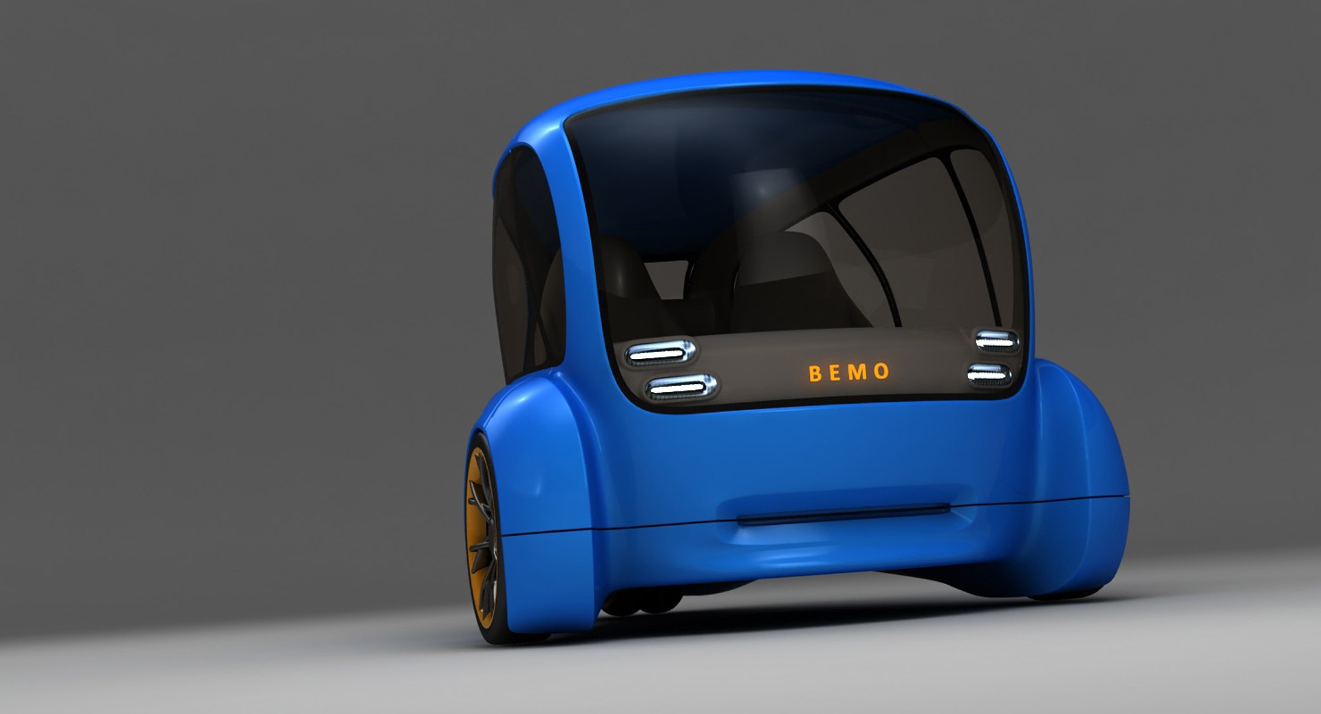 Bemo Tricycle Car 3D Model - TurboSquid 1437877