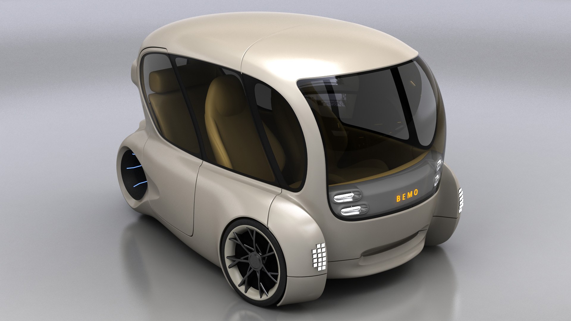 Bemo Tricycle Car 3D Model - TurboSquid 1437877