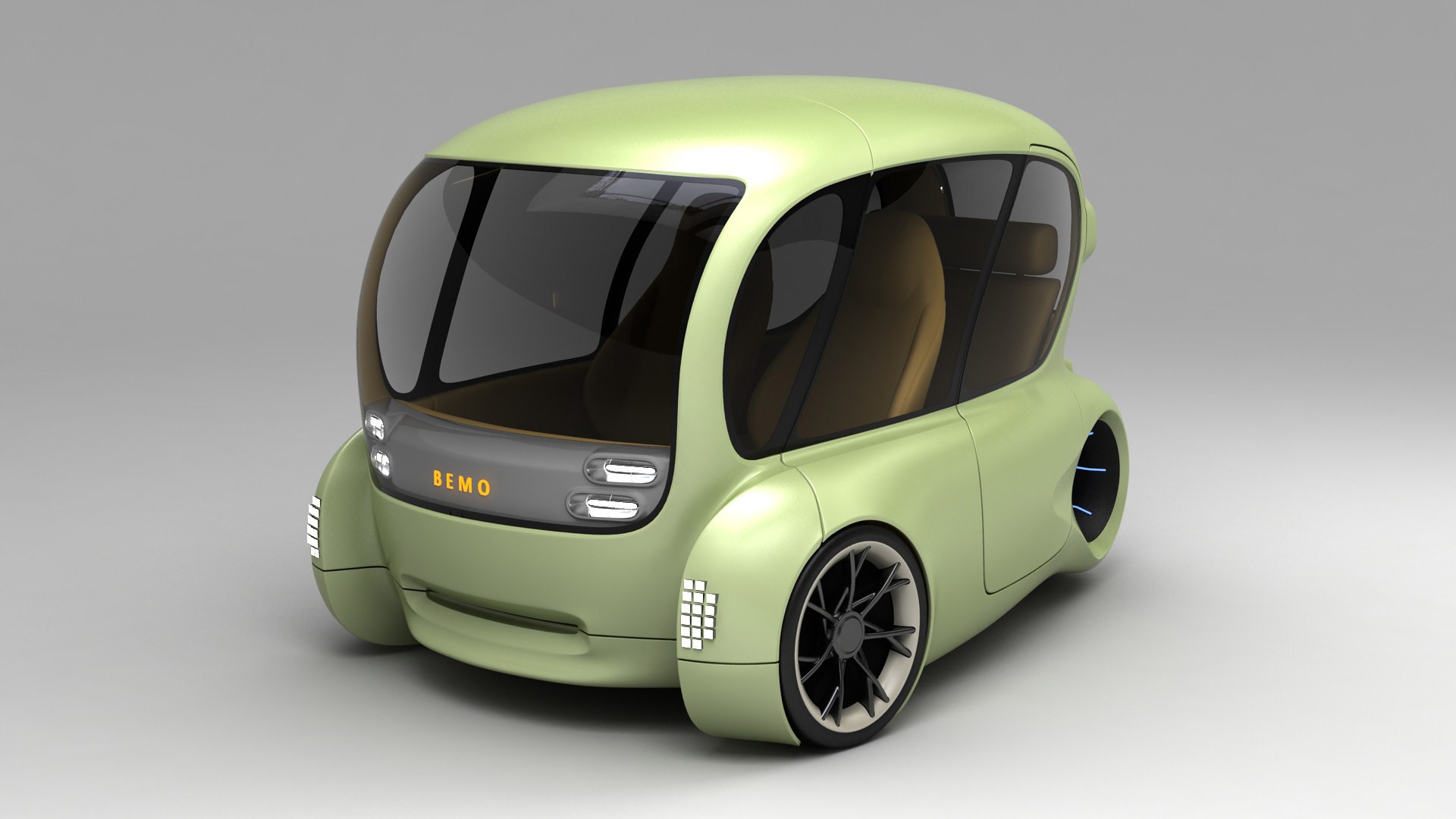 Bemo Tricycle Car 3D Model - TurboSquid 1437877