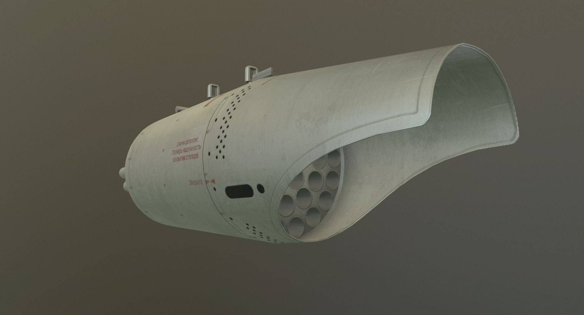 3D Rocket Launcher Ub-32a Ub-32a-24 Model - TurboSquid 1382819