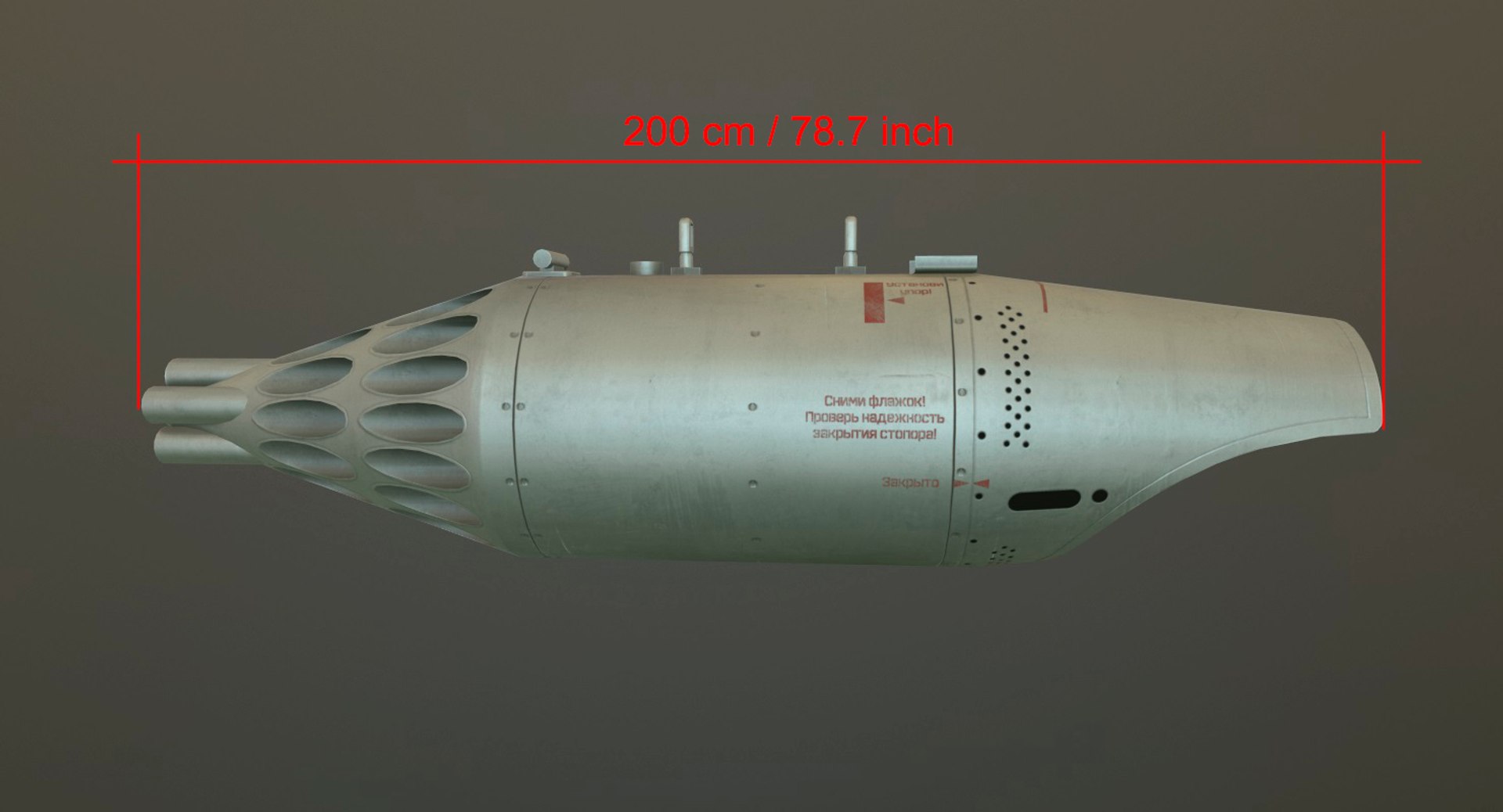 3D Rocket Launcher Ub-32a Ub-32a-24 Model - TurboSquid 1382819