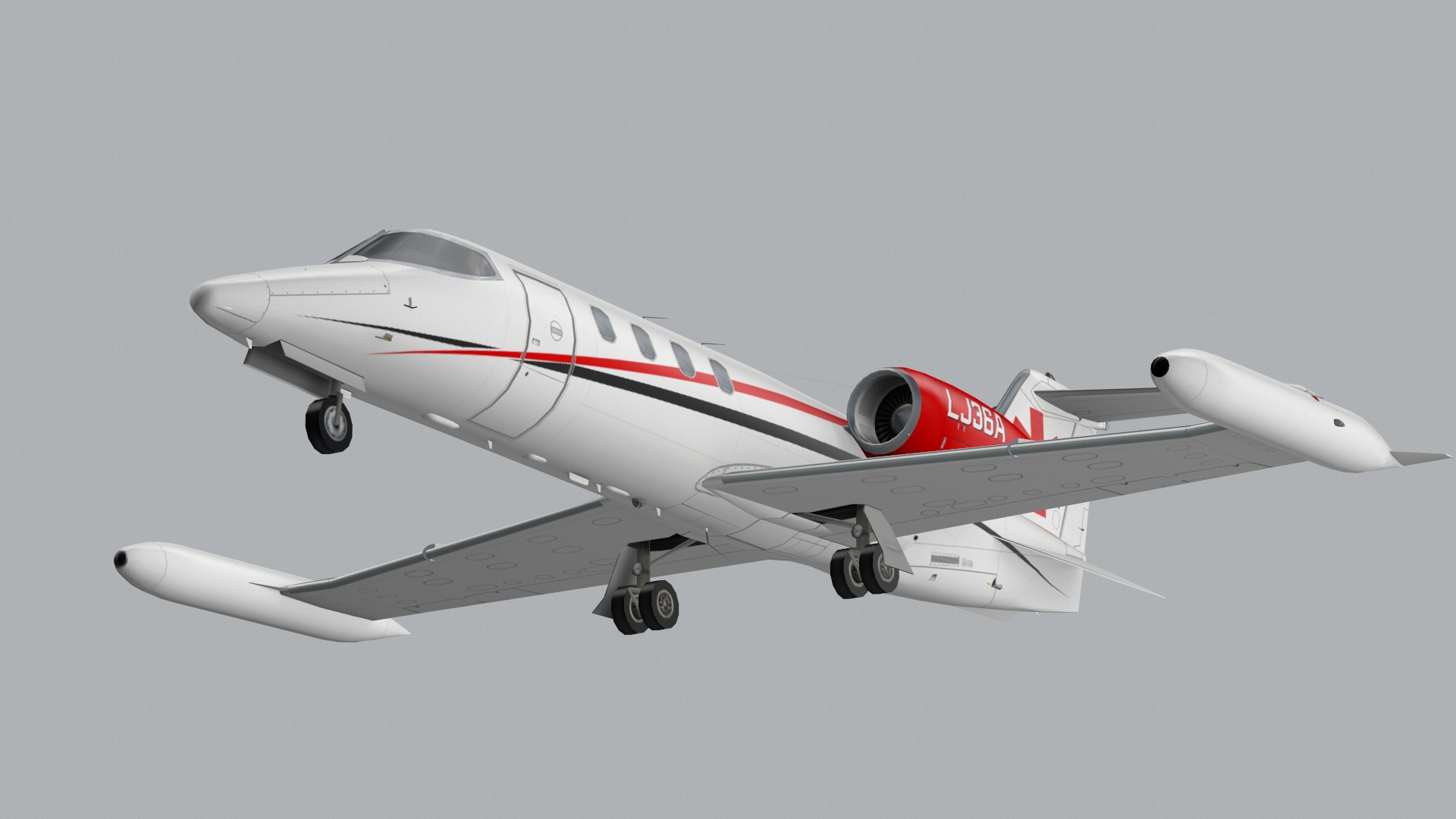 3D Learjet 36 - TurboSquid 2218269