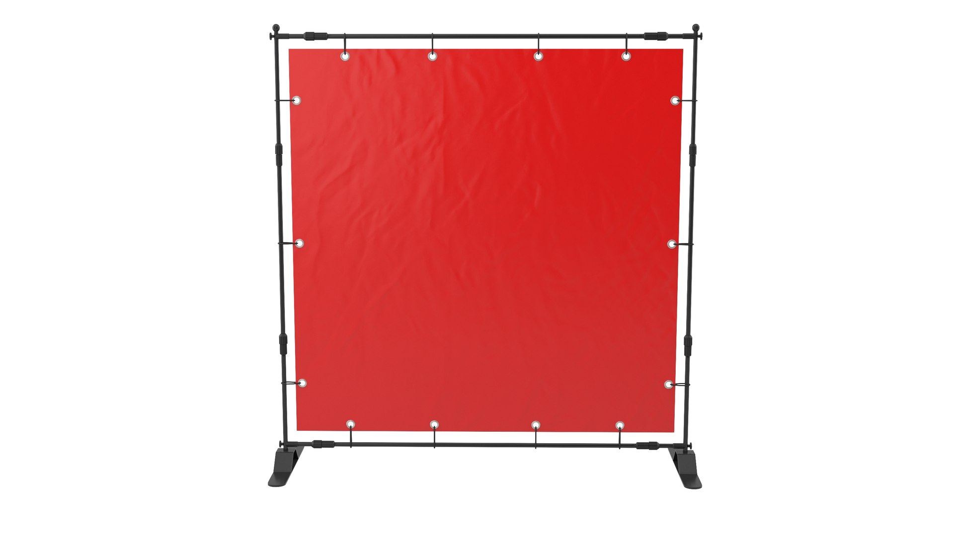 3D Advertising Banner 200x200cm - TurboSquid 2009871
