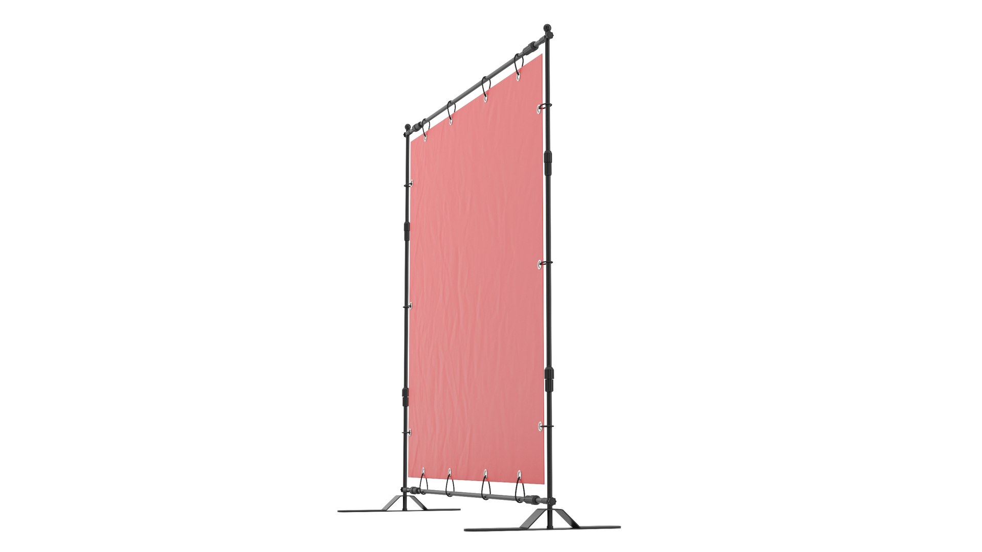 3D Advertising Banner 200x200cm - TurboSquid 2009871