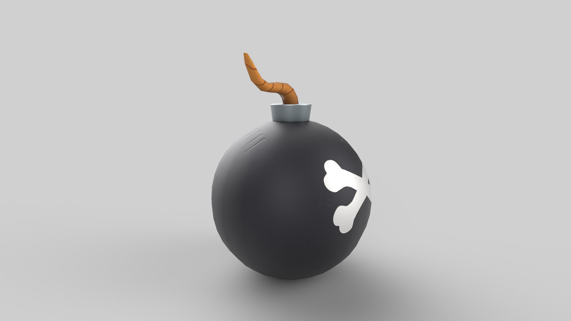 Stylized bomb model - TurboSquid 1852893