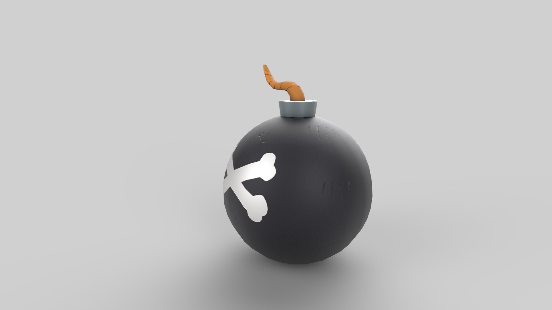 Stylized bomb model - TurboSquid 1852893