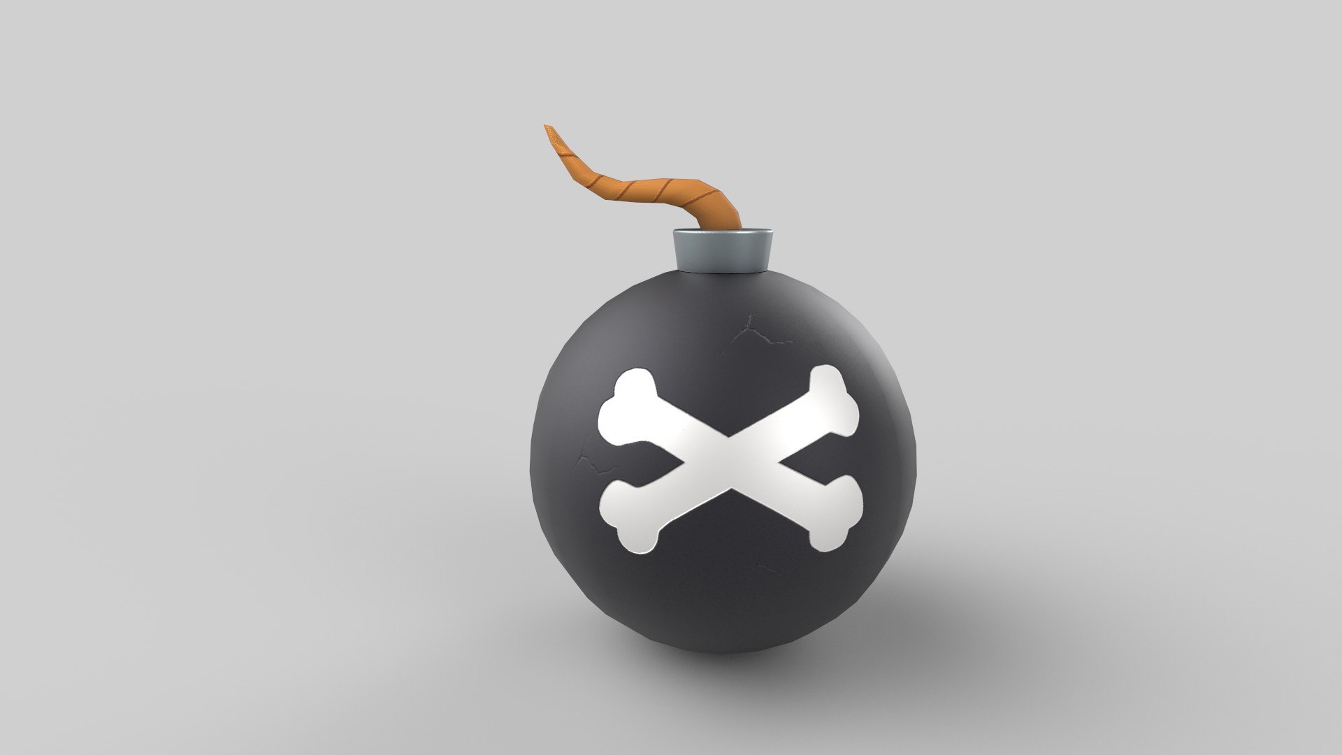 Stylized bomb model - TurboSquid 1852893