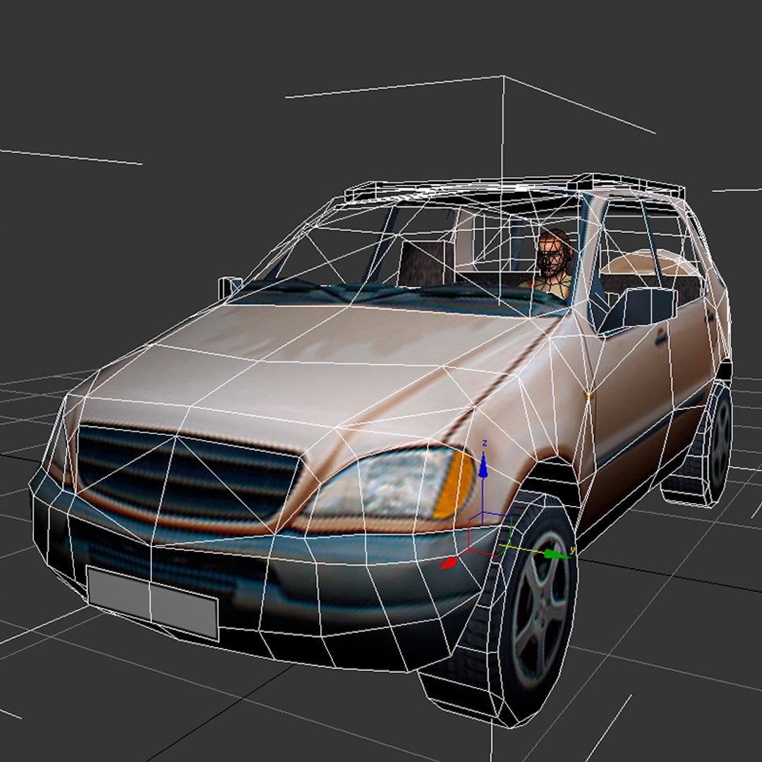3d car model